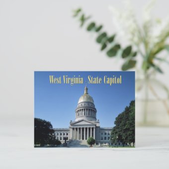 West Virginia State Capitol Postcard | Zazzle
