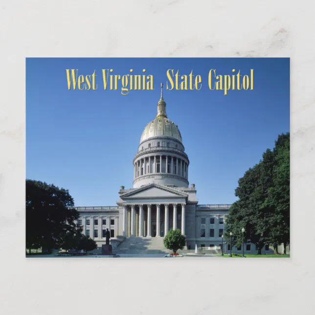 West Virginia State Capitol Postcard | Zazzle