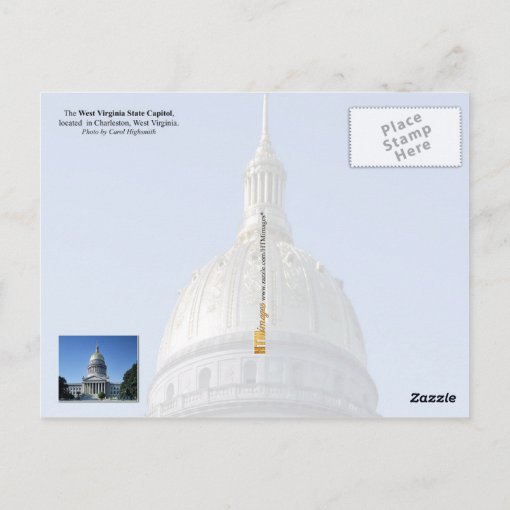 West Virginia State Capitol Postcard | Zazzle