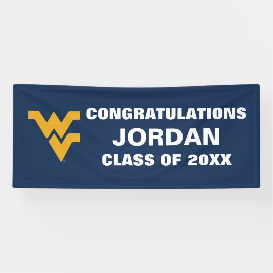 West Virginia University Banner | Zazzle.com