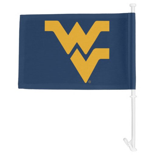 West Virginia University Car Flag | Zazzle
