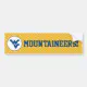 West Virginia University Flying WV Bumper Sticker | Zazzle