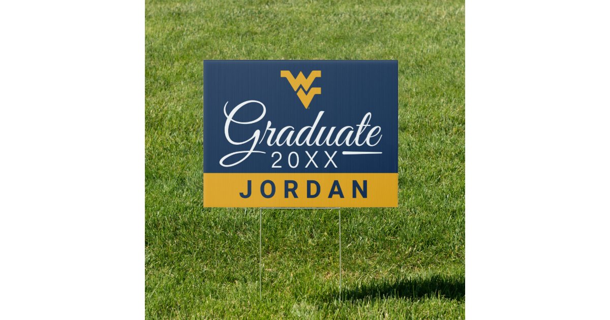West Virginia University Graduate Sign | Zazzle