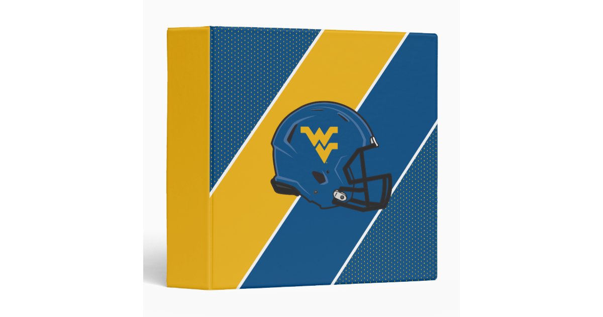 West Virginia University Helmet Binder | Zazzle