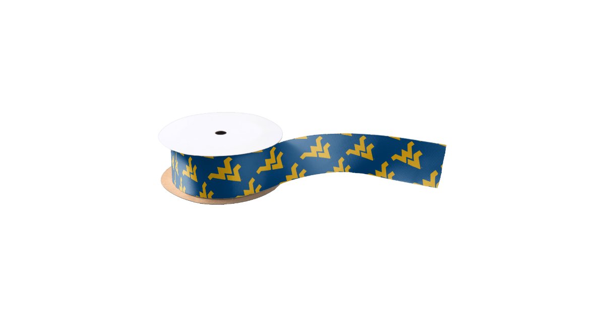 West Virginia University Satin Ribbon | Zazzle