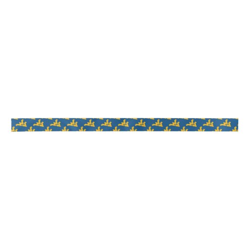 West Virginia University Satin Ribbon | Zazzle