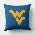 West Virginia University Throw Pillow | Zazzle