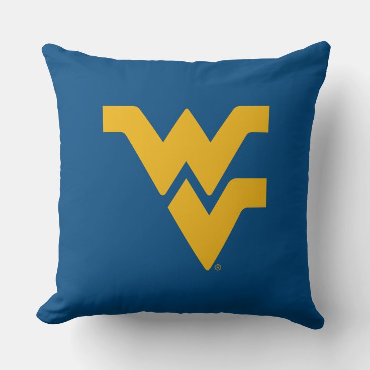 West Virginia University Throw Pillow | Zazzle