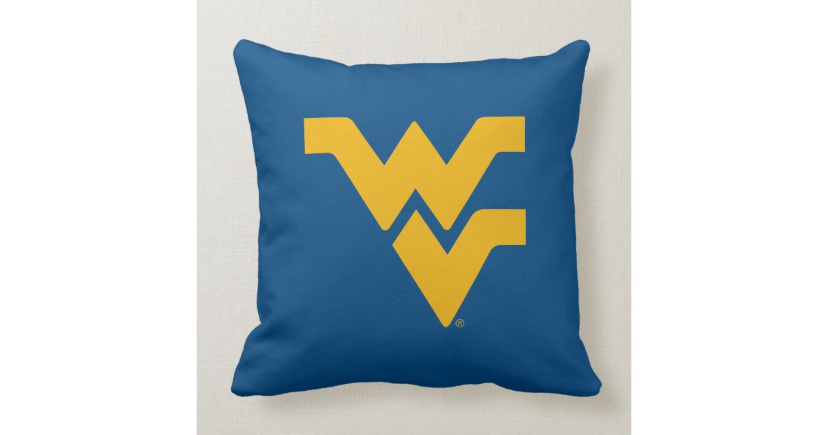 West Virginia University Throw Pillow | Zazzle.com