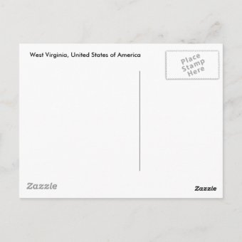 West Virginia, USA Postcard | Zazzle