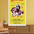 Western Boy (Vintage US Firecracker) Poster | Zazzle