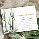 Western Cactus Desert Landscape Rehearsal Dinner Invitation | Zazzle