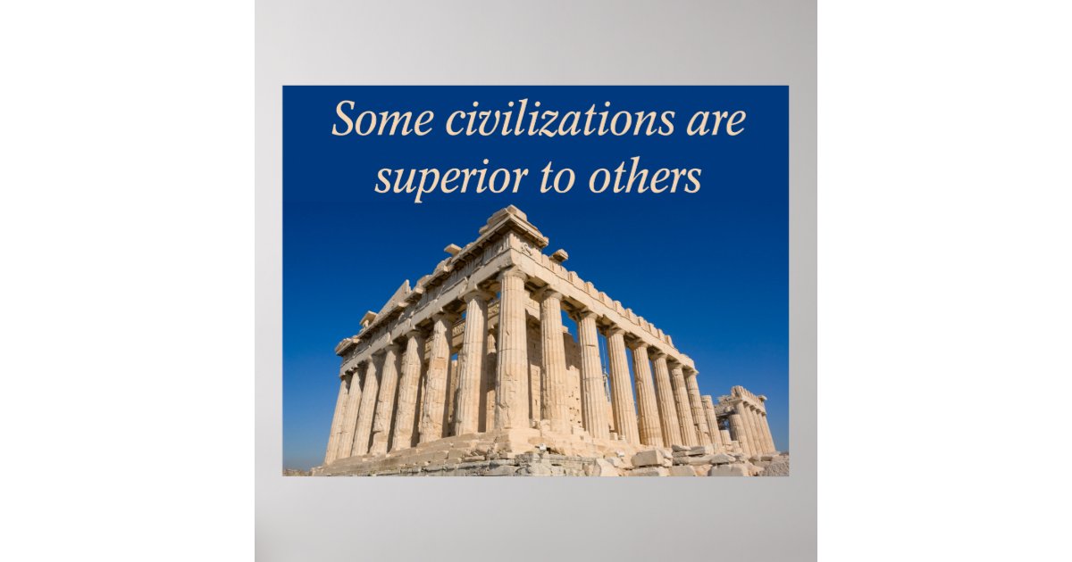 Western Civilization Poster | Zazzle