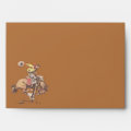 Western Cowboy Bucking Bronco Envelope | Zazzle