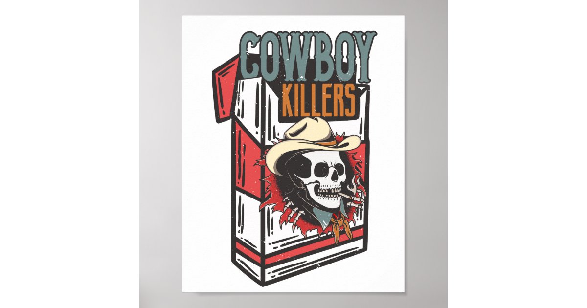Western Cowboy killers Poster | Zazzle
