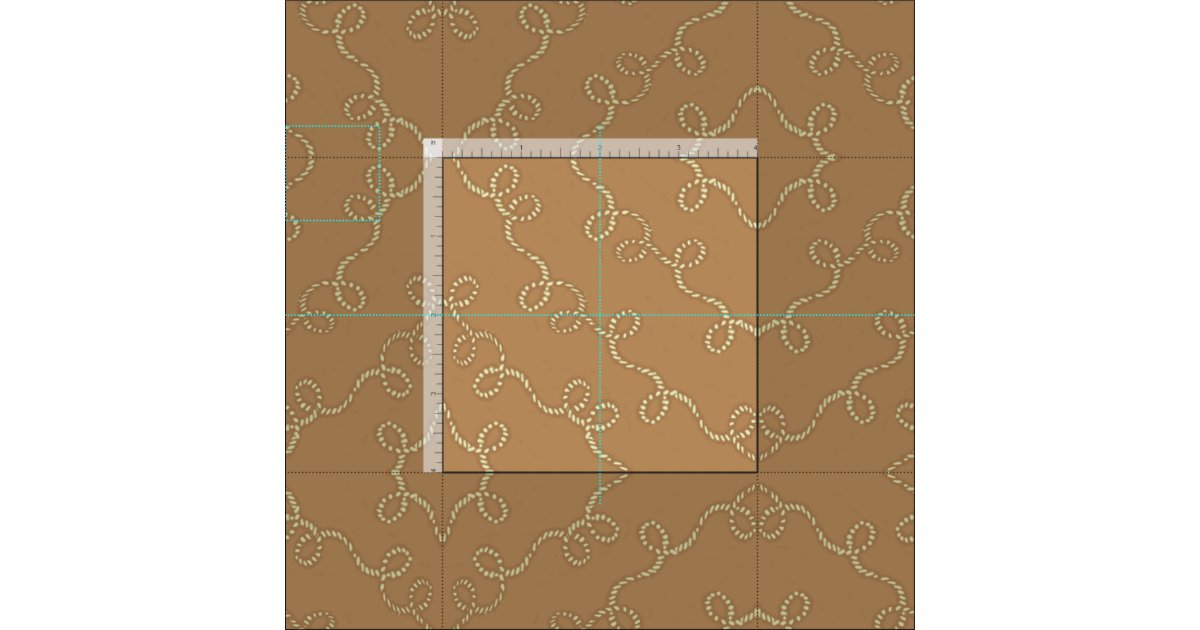 Western Cowboy Rope Lasso Print Fabric | Zazzle