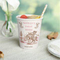 Western Desert Boots Rodeo Birthday Paper Cups | Zazzle