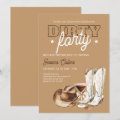 Western Dirty Forty Cowgirl 40th Birthday Party Invitation | Zazzle