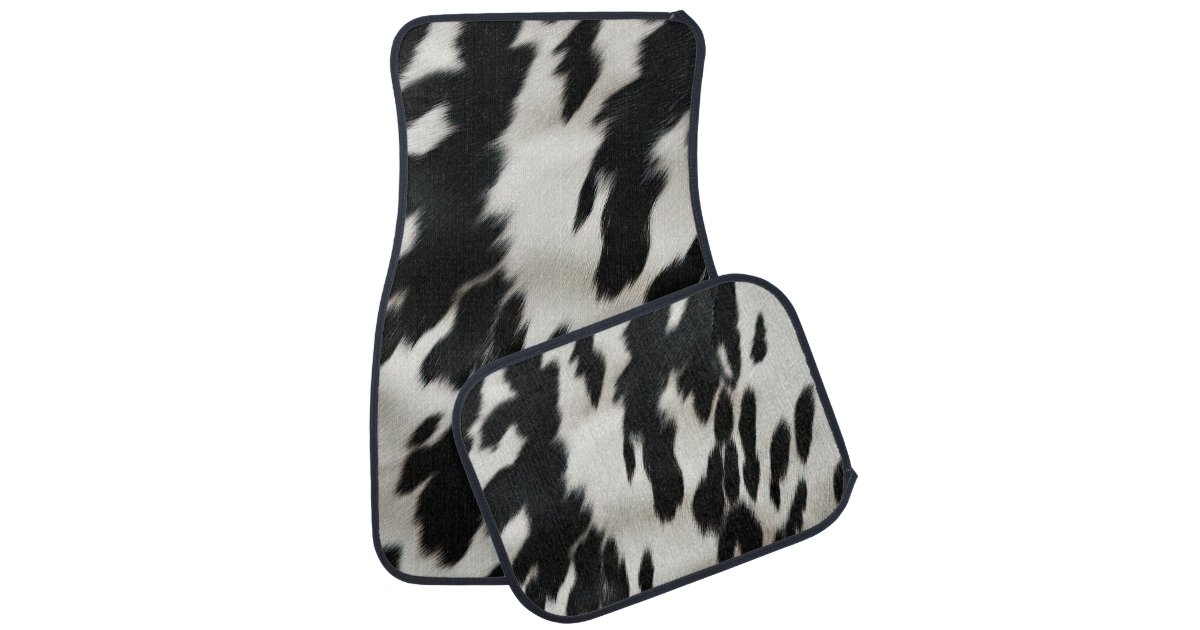 Western Farm Cowhide Car Floor Mat | Zazzle