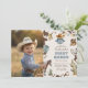 Western First Rodeo Boy 1st birthday photo Invitation | Zazzle