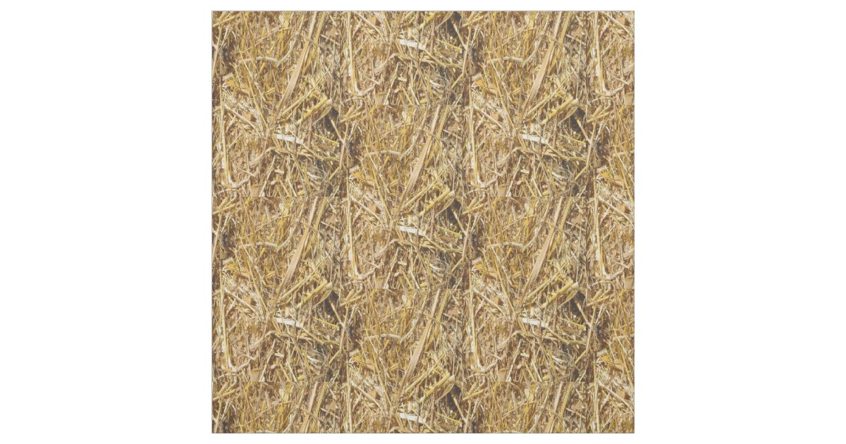 Western Horse/Cow Bale Of Hay Print Fabric | Zazzle