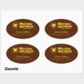 Western Michigan University Oval Sticker | Zazzle