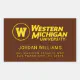 Western Michigan University Rectangular Sticker | Zazzle