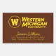 Western Michigan University Rectangular Sticker | Zazzle