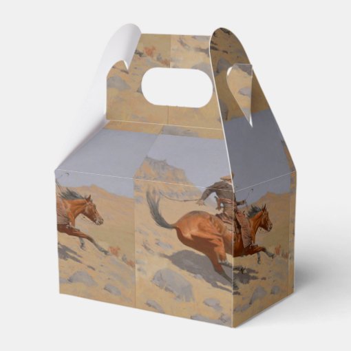 Western Party Favor Or Gift Box Wild West | Zazzle