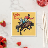 Western Party Rodeo Events Napkins | Zazzle