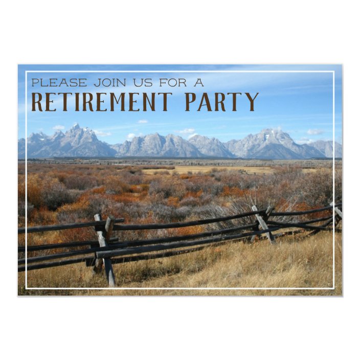 Western Ranch Retirement Party Invitation | Zazzle.com