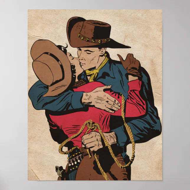 Western Romance Poster | Zazzle