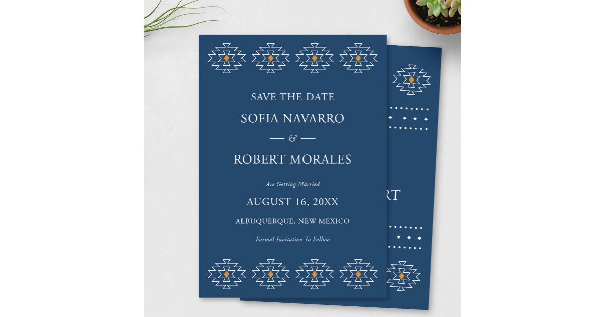 Western Save The Date Card, Rio Rancho Suite Invitation | Zazzle