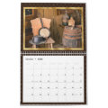 Western Scenes Gold Calendar | Zazzle