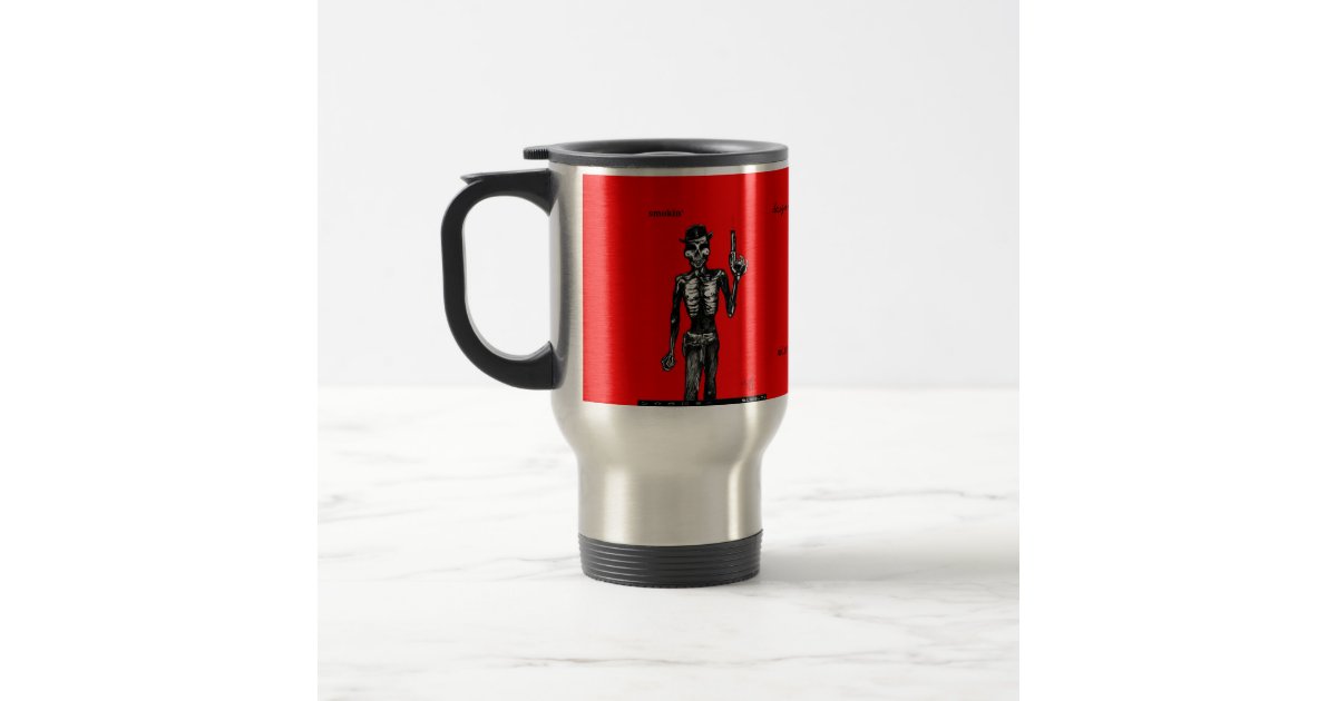 Western Skeleton Gunfighter - Smokin' Coffee Mug | Zazzle