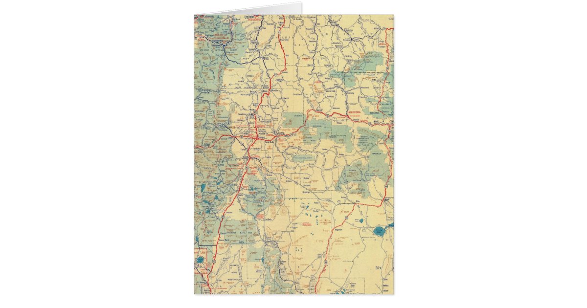Western States road map | Zazzle