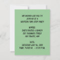 WESTERN TEXAS TWO-STEP THEMED PARTY INVITATION | Zazzle
