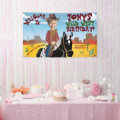Western Theme Birthday Banner | Zazzle