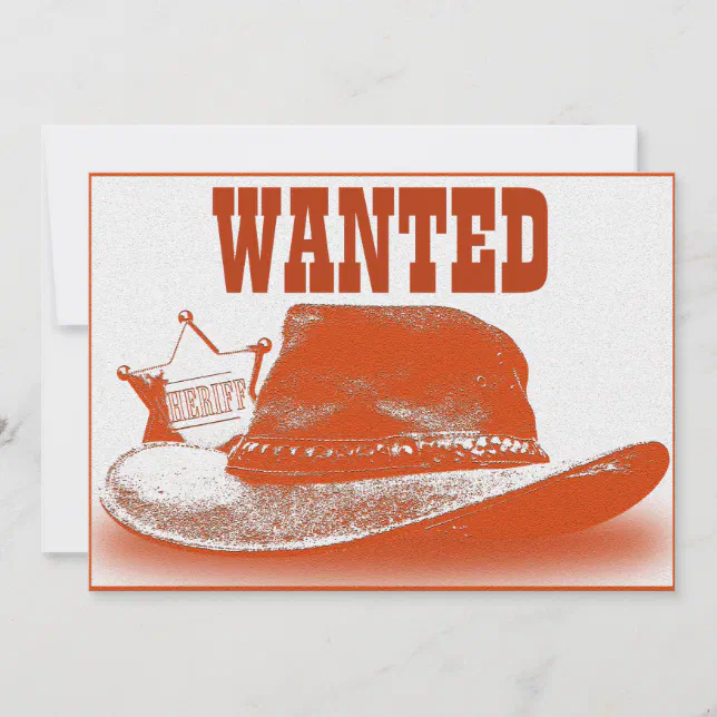 Western Theme Party Invitation | Zazzle