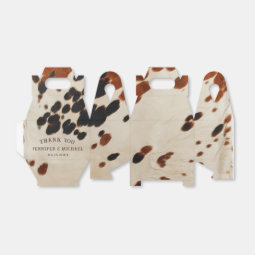 Western Wedding Rodeo Ranch Favor Boxes | Zazzle