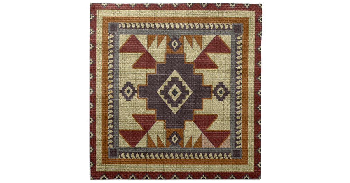 Western Woven Cloth Napkin | Zazzle