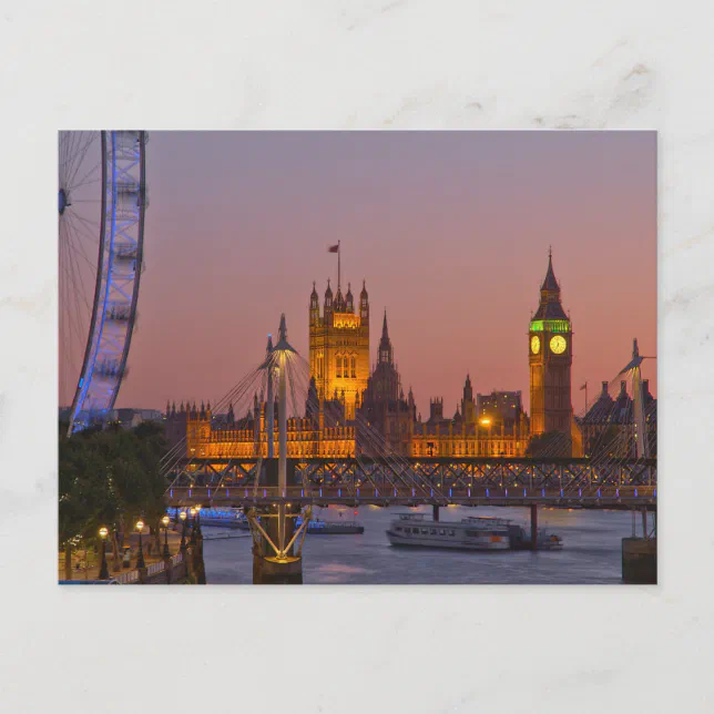 Westminster, London, England Postcard | Zazzle