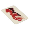 Westworld | Maeve & Hector Stencil Portrait Magnet | Zazzle