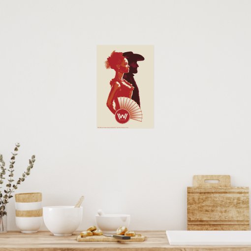 Westworld | Maeve & Hector Stencil Portrait Poster | Zazzle