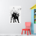 wet dog poster | Zazzle