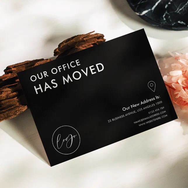 We've Moved Business New Address Announcement Postcard | Zazzle