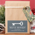 We've moved custom vintage key moving stickers | Zazzle