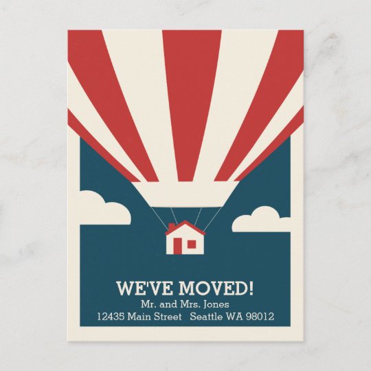 We've Moved! Moving Announcement Postcard | Zazzle.com