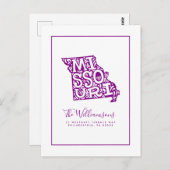 We've Moved | New Address | Missouri Postcard | Zazzle