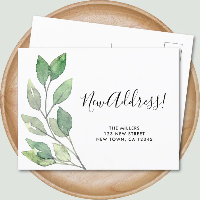 We've Moved New Address Moving Announcement Postcard | Zazzle